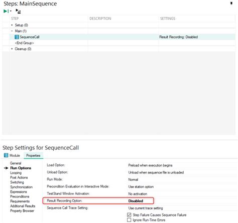 How To Exclude Subsequence Result From Teststand Report Ni
