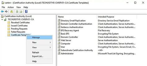 Issue And Auto Enroll Client Authentication Certificate For Sccm Clients Techuisitive