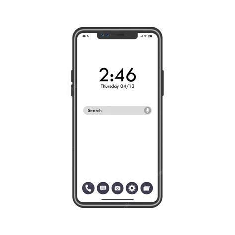 Premium Vector Smartphone User Interface Screen Isolated Vector Illustration