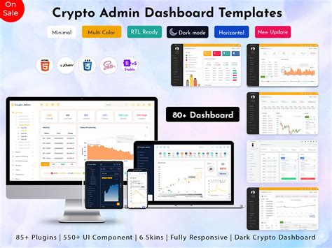 Crypto Admin Templates Bitcoin Bootstrap 5 Dashboard Ui Kit With Sass