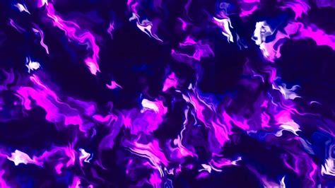 Stylish 3d Abstract Animation Color Wavy Smooth Wall Concept Multicolor Liquid Pattern Purple