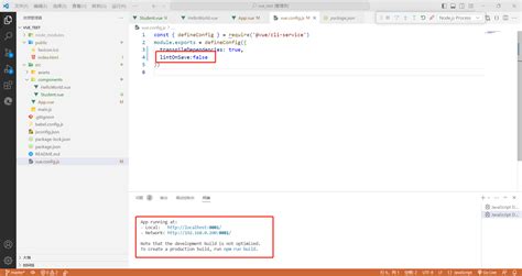 Vue 脚手架运行报错： Error Component Name “xxx“ Should Always Be Multi Word