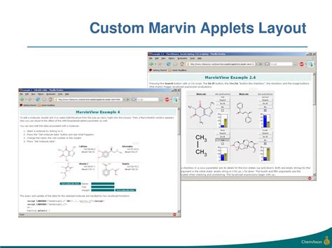 Ppt Scientific And Technical Presentation Marvin Sketch And Marvinview Powerpoint Presentation