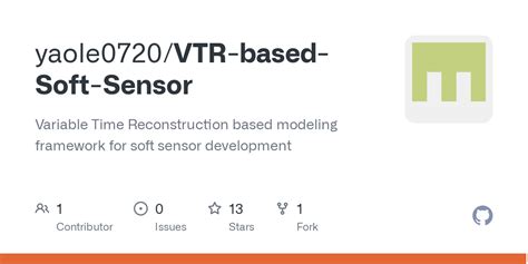 github yaole0720 vtr based soft sensor variable time reconstruction