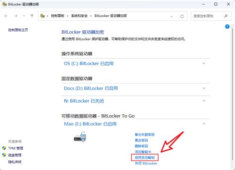 Bitlocker 自动解锁 毛燕庆的官方网站