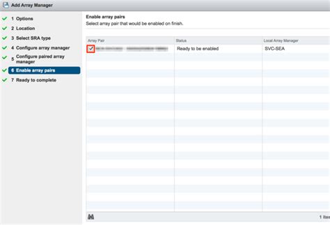 Vmware Srm 61 Configure Array Based Replication Genes