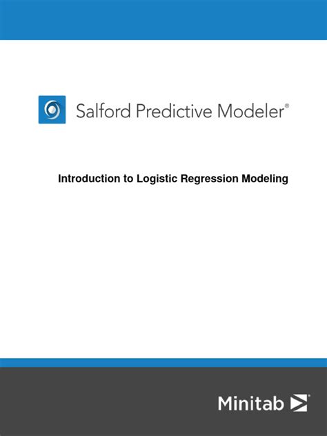 Intro Logit Pdf Logistic Regression Linear Regression