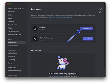 Prusa Connect Discord Notifications Setup Prusa Knowledge Base