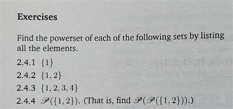 Solved I Need To Write An Sml Code To Find The Powerset Of