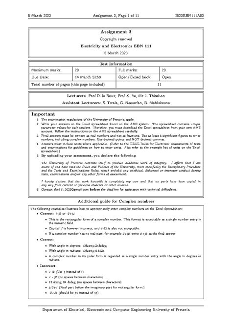 2023ebn111a03 Ebn Online Assignment 3 Assignment 3 Copyright