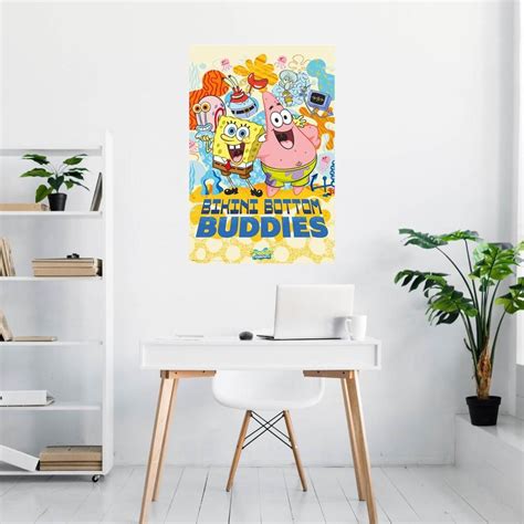 Sponge Bob Bikini Bottom Buddies Poster 61 X 91cm