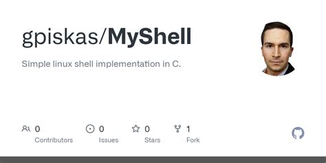 Github Gpiskasmyshell Simple Linux Shell Implementation In C