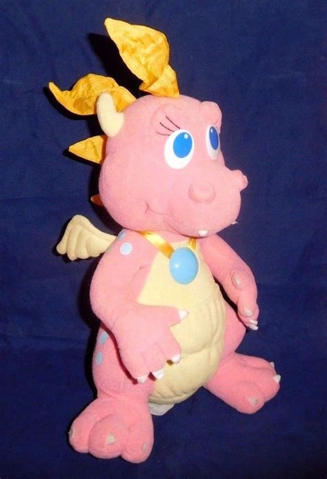 Dragon Tales Flying Cassie Talking Light Up Plush 12 Playskool 1999