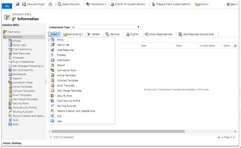 Creating Custom Entity Inside The Solution In Dynamics Crm Kumars Crm