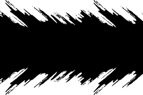 Premium Vector Horizontal Black Watercolor Stripe Texture Creative