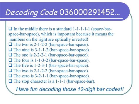 Bar Code