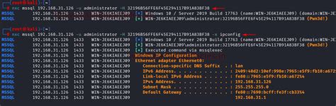 Mssql For Pentester Netexec