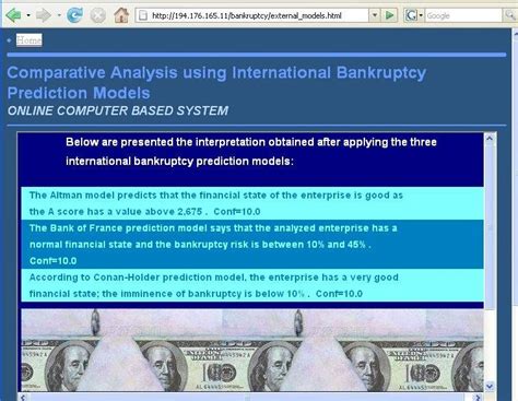 Interpretations Obtained According To The International Bankruptcy Download Scientific Diagram