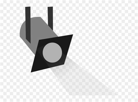 Clipart Fancy Idea Clip Art Spotlight Grey Scale 5 Clip Art Spot