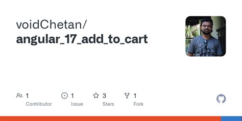 GitHub VoidChetan Angular 17 Add To Cart
