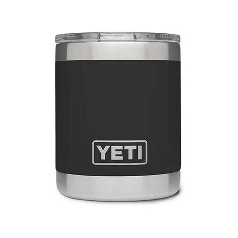 Yeti Rambler 10 Oz 295 Ml Lowball Taza Sin Asa Ms Negro Velodrom Cc