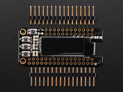 New Product Featherwing Oled 128×32 Oled Add On For All Feather Boards Adafruit Industries