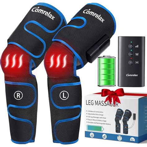 Rechargeable Leg Massager For Circulation With Heat Portable