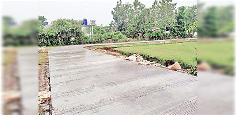 ကွန်ကရစ်လမ်း အဆင့်မြှင့်တင်ခြင်းလုပ်ငန်းရာနှုန်းပြည့်ပြီးစီး Myawady Webportal