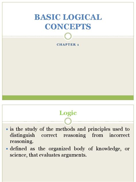 basic logical concepts pdf logical consequence argument