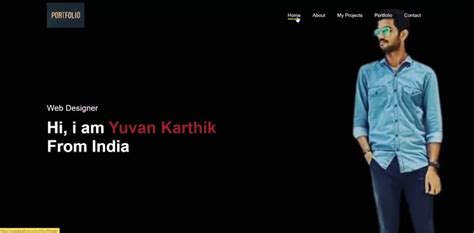 Yuvan Karthik S On Linkedin Html Css Javascript Webdevelopment Coderlife Portfolio