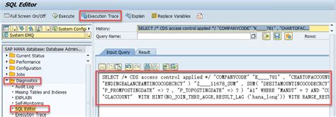 How To Analyze Query Performance For ABAP CDS View SAP Community
