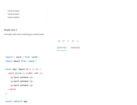 Request Addition Of Toggle Code Option · Issue 38868 · Ant Designant