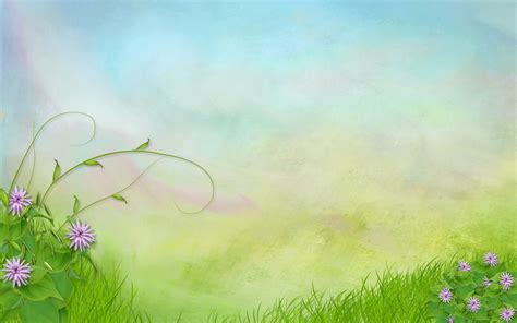 Весенний фон для презентации фото и картинки Abrakadabra Fun