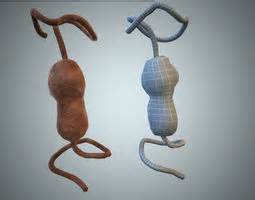 Scientific Cell Membrane Lipids With Elements D Model Animated Rigged OBJ FBX MA MB CGTrader