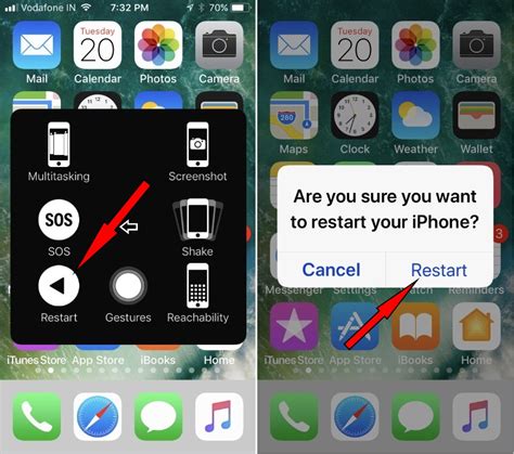 How To Restart IPhone Without Power Button Home Button