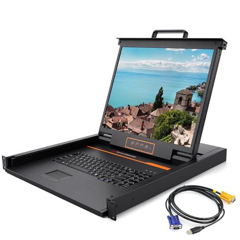 Single Port 1u Rack Mount Kvm Console 19 Rackmount Philippines Ubuy