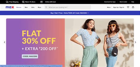 github priyanshu1120 max fashion clone e commerce website for