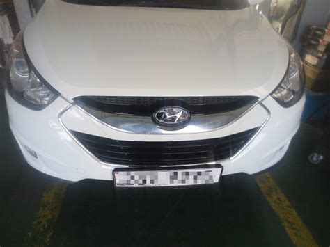 투싼ix 댐퍼풀리 크랭크풀리 엔진진동 벨트소음 투싼tl 엔진떨림이있는차 커먼레일냉간시동벨트소음 포천카센타 철원 양주시 전곡읍