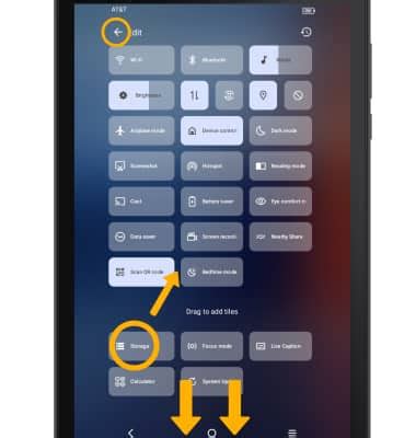 TCL TAB SE R Gestures Motion AT T