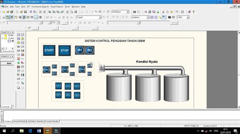 plc cx programmer pengisian tangki otomatis teknik mekatronika