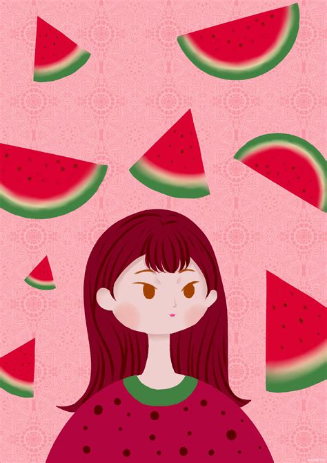 水果女孩包装设计设计作品 设计人才灵活用工 设计dna