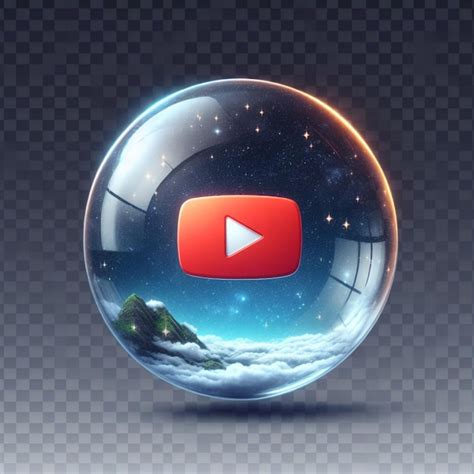 Premium Photo Youtube Button