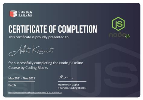 Glad To Share That I Have Completed My Full Stack Web Development With
