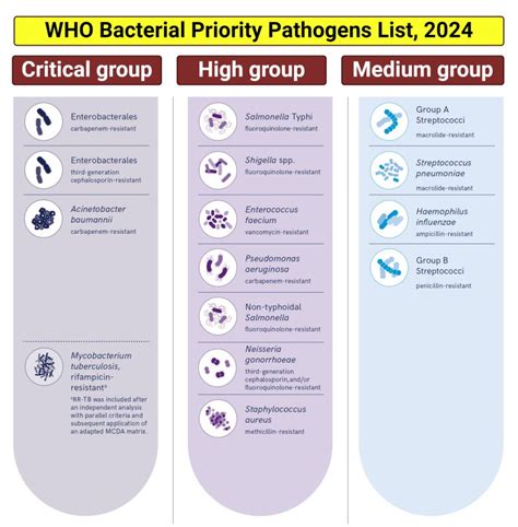 Sagar Aryal On Linkedin The 2024 Who Bacterial Priority Pathogens List Bppl Builds On The 2017…