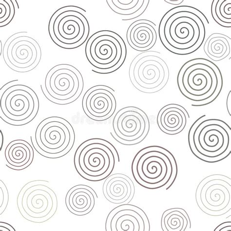 Shape Of Twirl Circle Line Path Or Abstract Background Pattern Effect Web Twist