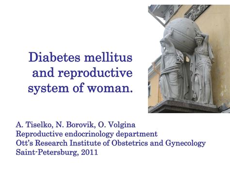 Ppt Diabetes Mellitus And Reproductive System Of Woman Powerpoint