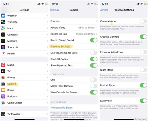 Preserve The Iphone Camera Setting For Future Use Smarttechways