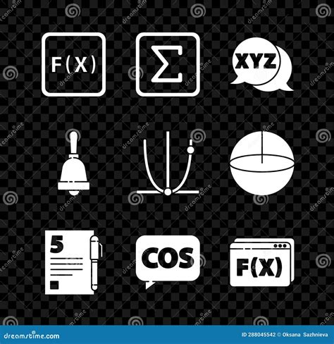 Set Function Mathematical Symbol Sigma Xyz Coordinate System Test