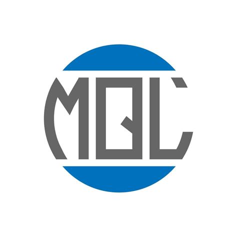 diseño de logotipo de letra mql sobre fondo blanco concepto de