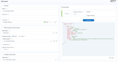 How To Transform Record To Netsuite Celigo Connective